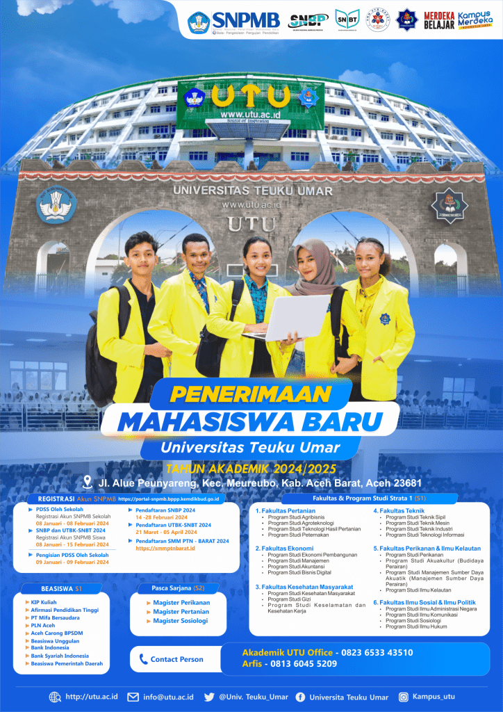 Penerimaan Mahasiswa Baru Jalur Seleksi Mandiri Program Magister Periode Semester Genap Tahun ...